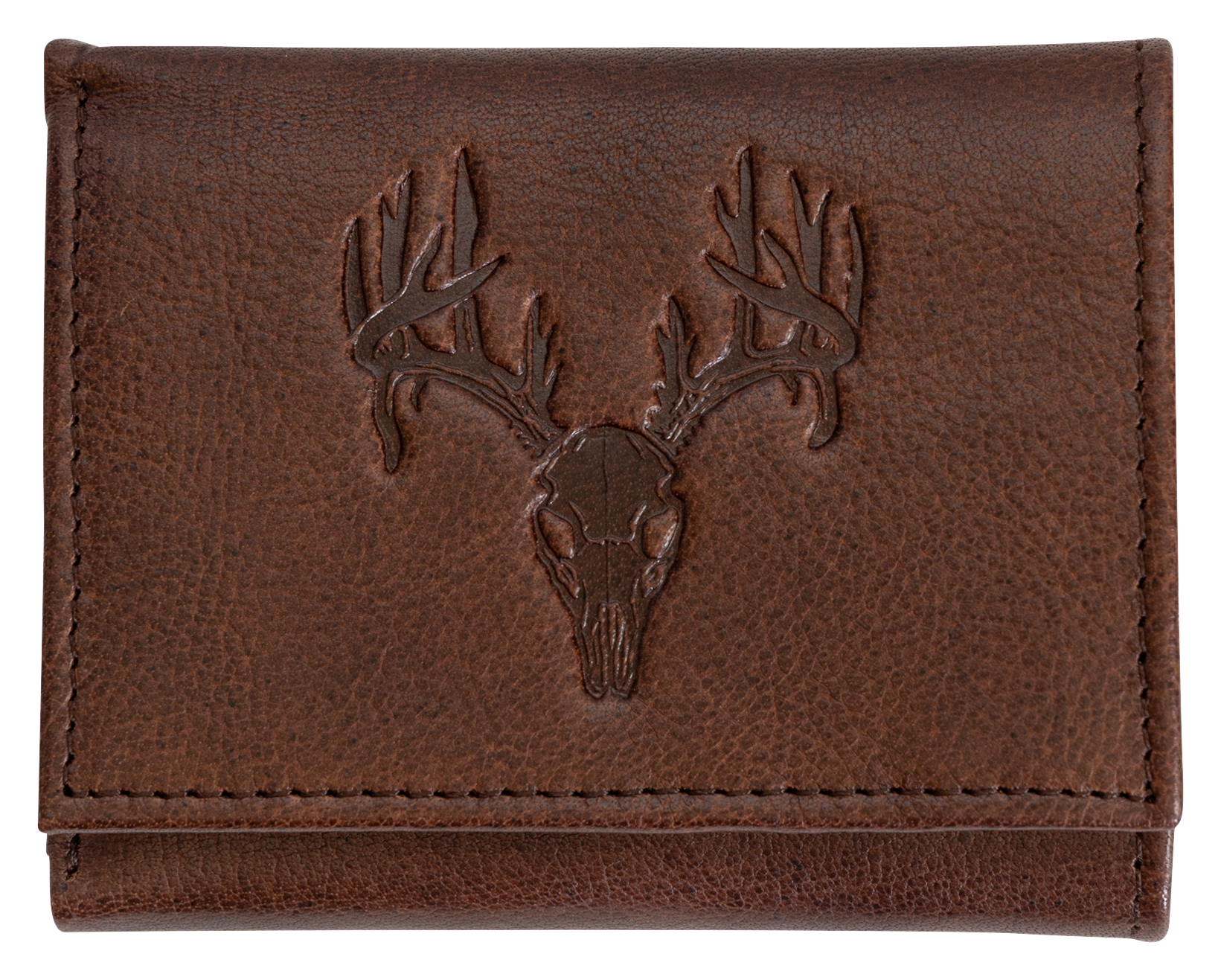 RedHead Buck Skull Embossed Leather Trifold Wallet | Bass Pro Shops